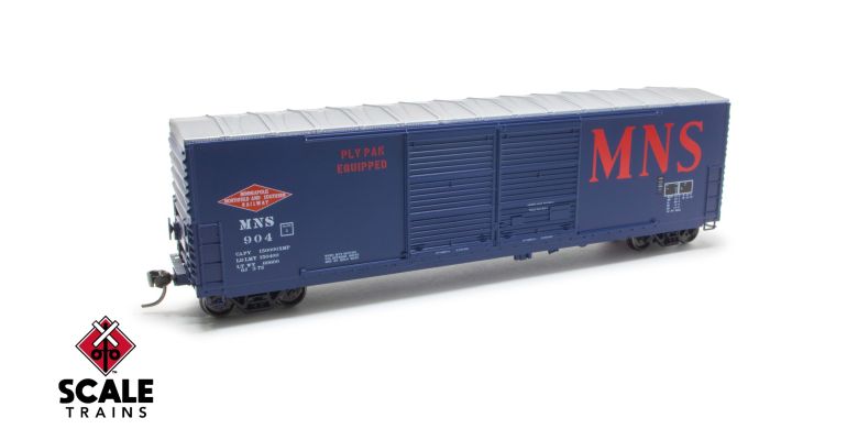 ExactRail Express 1018-2 HO, 5200 Box Car, MNS, 906