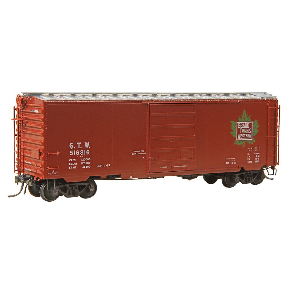Kadee 5325 HO, 40' PS-1 Boxcar, 8' Door, Grand Trunk Western, GTW, 516816