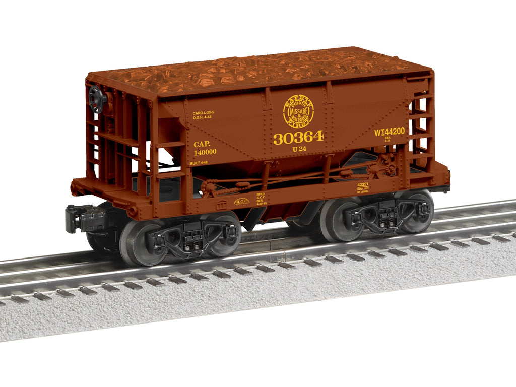 Lionel 2243230 O, Ore Car, Duluth Missabe Iron Range, DMIR, 6 Pack 2